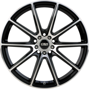Chicane Gloss Black Machined Face CSA Wheels From $395 | CSA Wheels ...