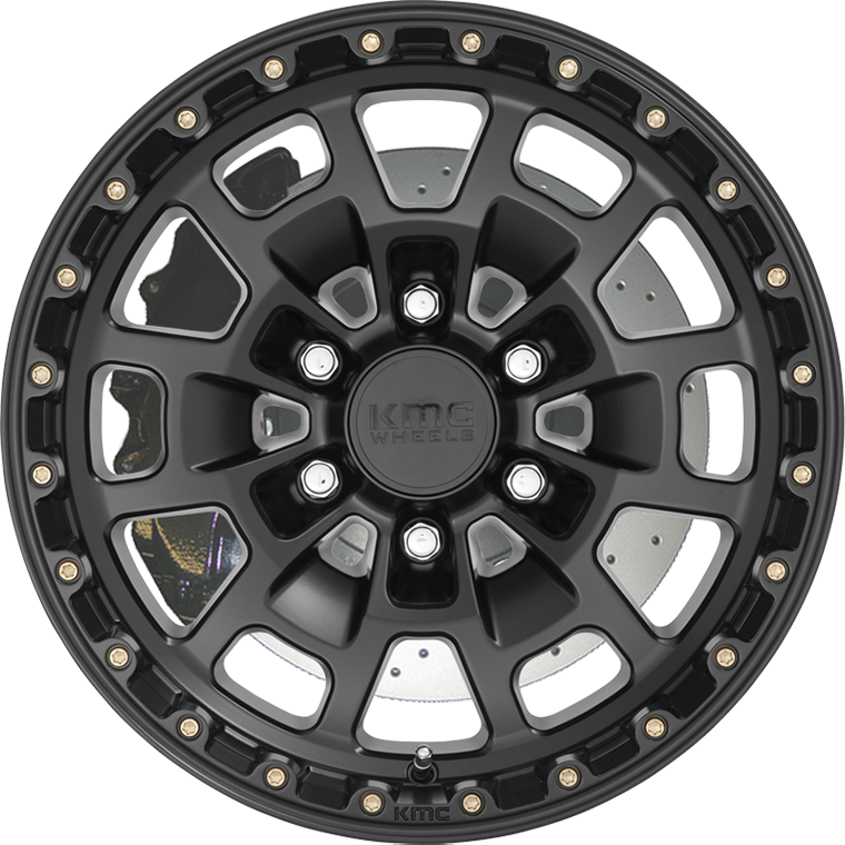 KM718 Summit Satin Black KMC Wheels Wheels From $245 | KMC Wheels ...
