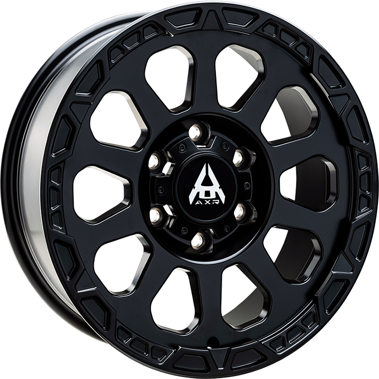 Tears Satin Black AXR Wheels From $259 | AXR Wheels | JAX Tyres & Auto ...