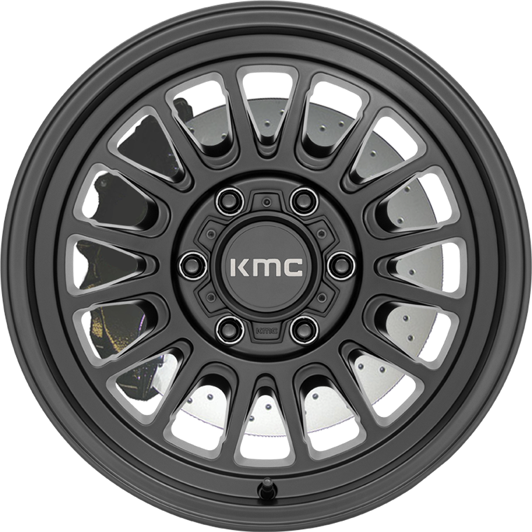KM725 Terra Satin Black KMC Wheels Wheels From $285 | KMC Wheels Wheels ...