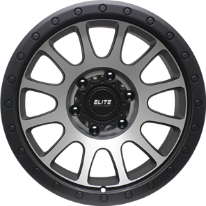 Elite Off Road Podium Satin Black Machined from $449 | JAX Tyres & Auto ...
