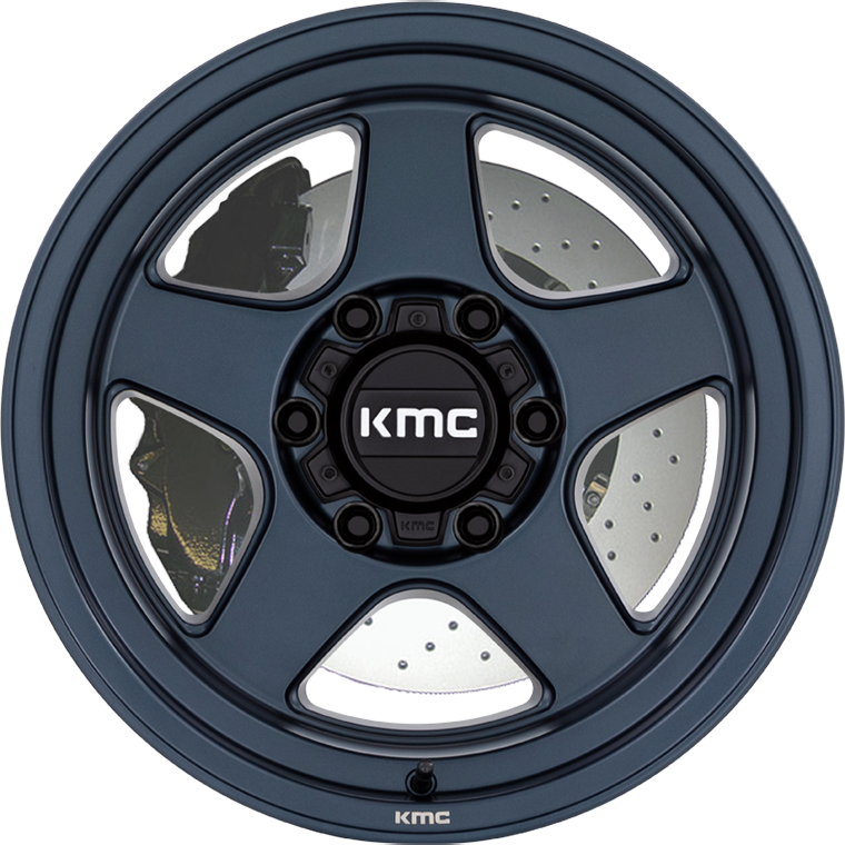 KM728 Lobo Metallic Blue KMC Wheels Wheels From $439 | KMC Wheels ...