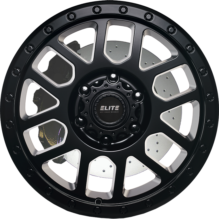 Detroit Satin Black Elite Off Road Wheels From $359 | Elite Off Road ...