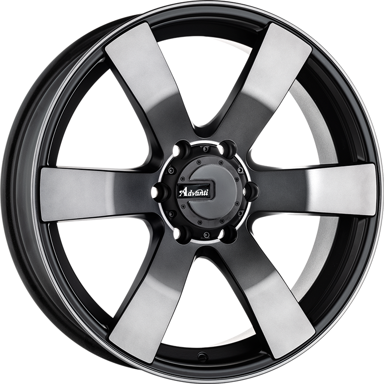 Typhoon Machined Finish Dark Tint Advanti Wheels From $315 | Advanti ...