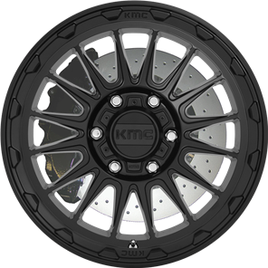 KM542 Impact Satin Black KMC Wheels Wheels From $239 | KMC Wheels ...