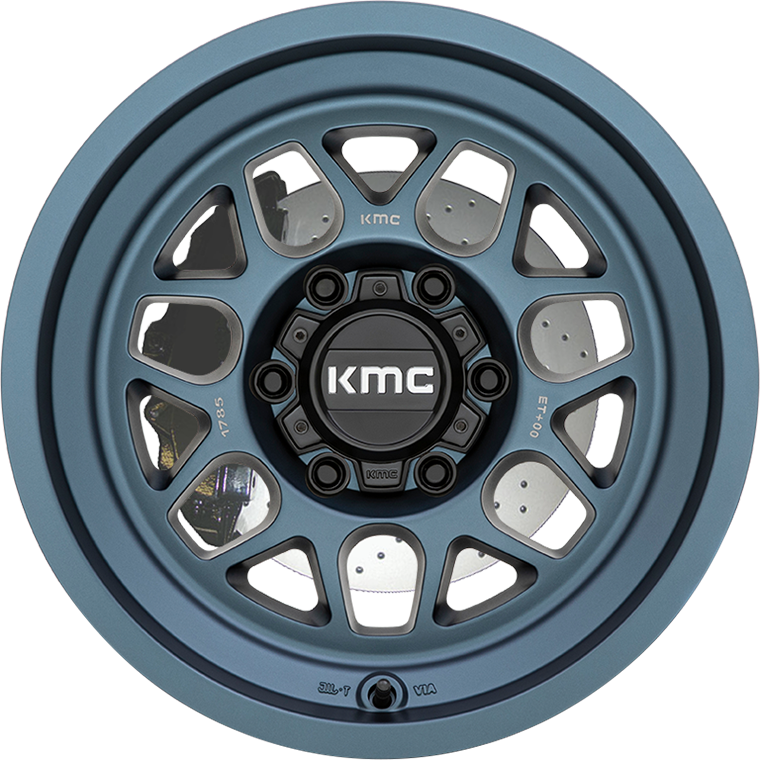 KM725 Terra Metallic Blue KMC Wheels Wheels From $299 | KMC Wheels ...