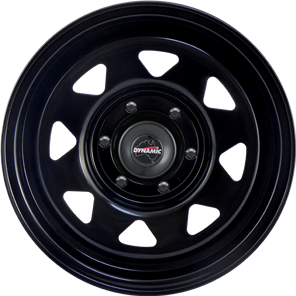 Dynamic-S Sunraysia Satin Black Powder Coated from $79 | JAX Tyres ...