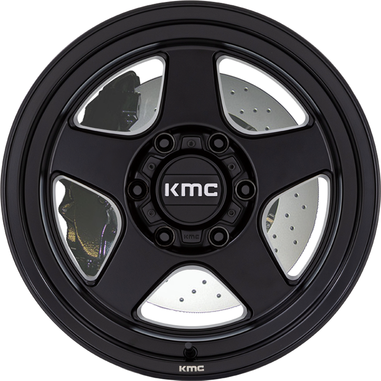 KM728 Lobo Matte Black KMC Wheels Wheels From $459 | KMC Wheels Wheels ...
