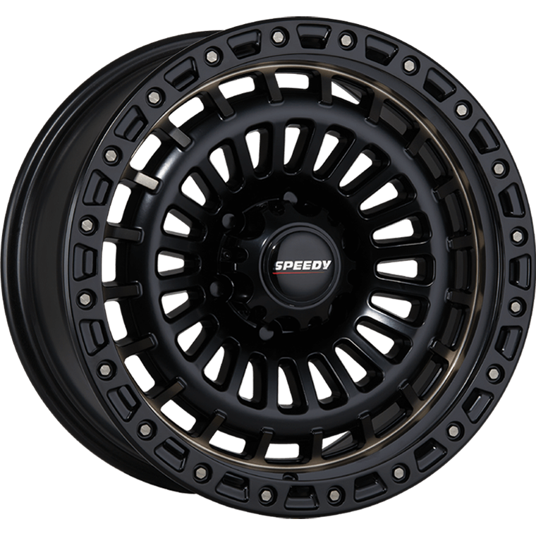 Bronco Satin Black/Pewter Speedy Wheels From $415 | Speedy Wheels | JAX ...