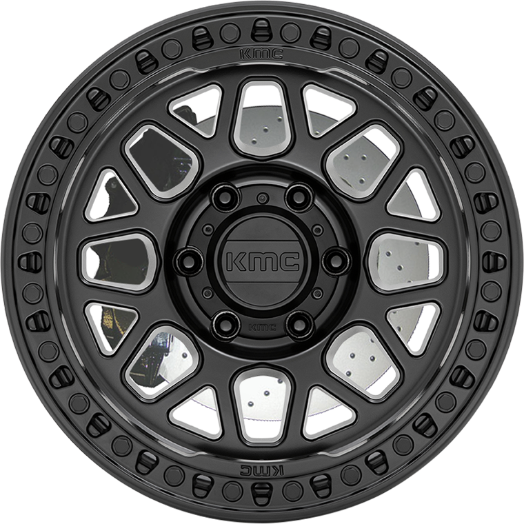 KM549 GRS Satin Black KMC Wheels Wheels From $399 | KMC Wheels Wheels ...