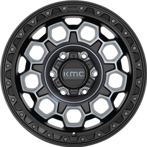 KMC Wheels KM545 Trek Satin Black W/Gray Tint from $389 | JAX Tyres ...