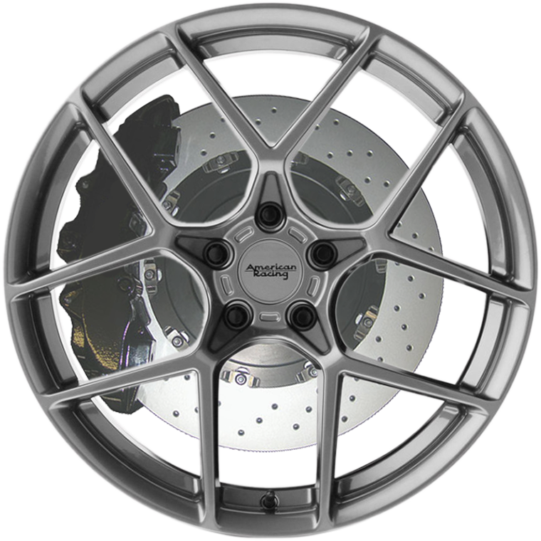 AR924 Crossfire Graphite American Racing Wheels From $329 | American ...