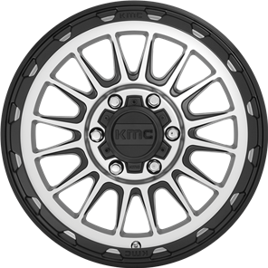 KMC Wheels KM542 Impact Satin Black Machined from $289 | JAX Tyres ...