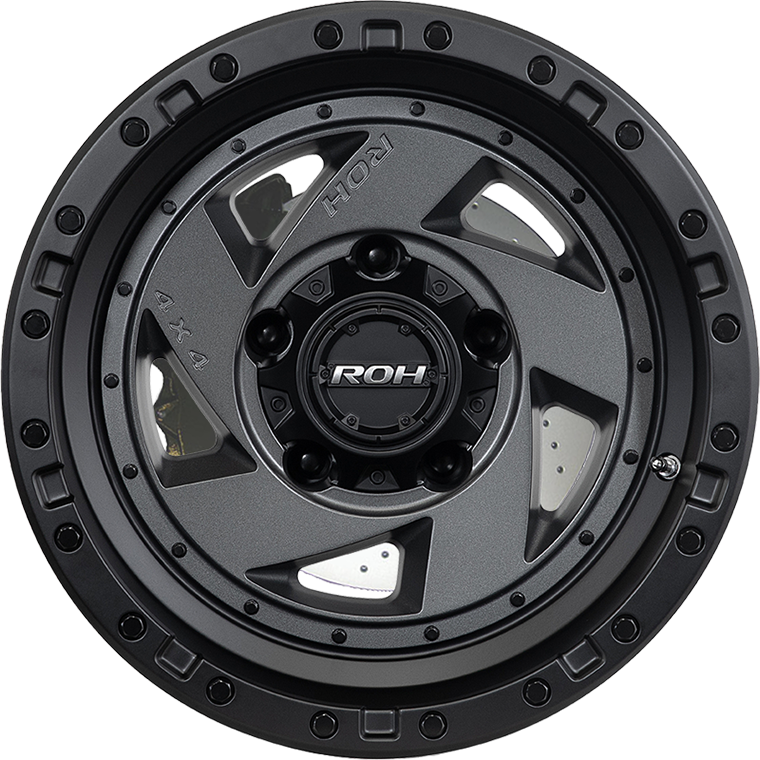 Vulcan Matt Black Graphite ROH Wheels From $365 | ROH Wheels | JAX ...